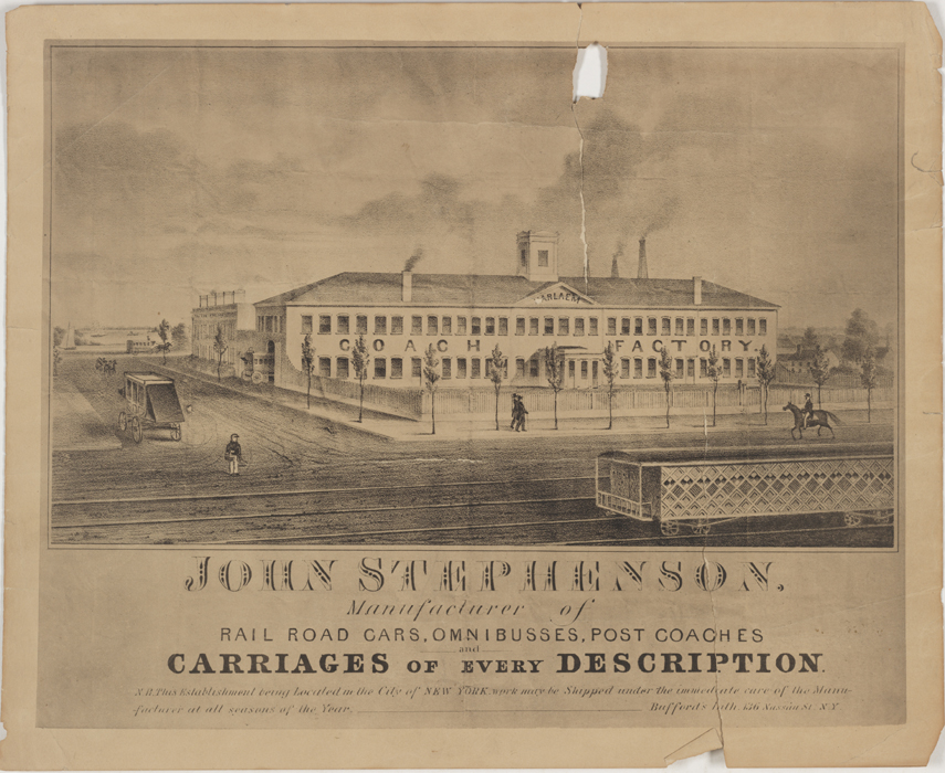 John Stephenson Company Streetcars | MCNY Blog: New York Stories