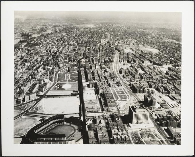 Speedway Concourse and Transverse Road, AKA the Grand Concourse | MCNY ...